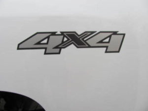 4×4 Decal Sticker 2 Color Outlined Ford Dodge Chevy Gmc | Custom Made ...