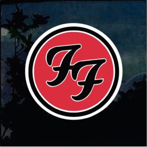 Foo Fighters Full Color – Band Sticker | Custom Made In the USA | Fast ...