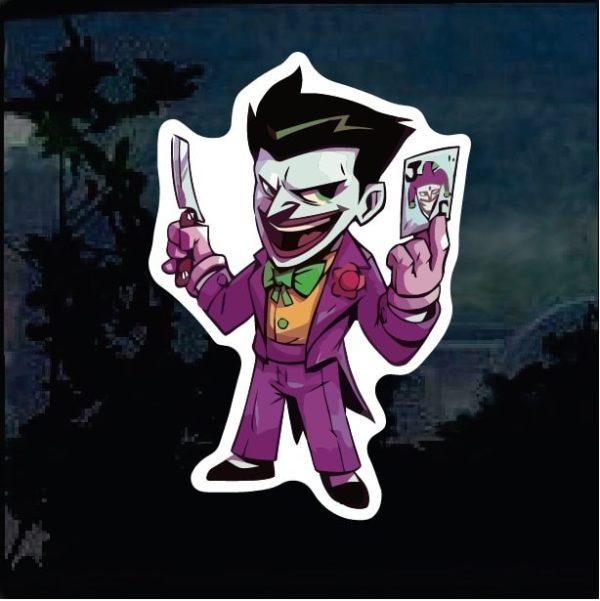 Cool Stickers – Batman Joker Decal | Custom Sticker Shop