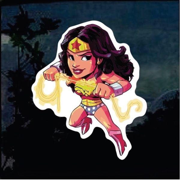 Cool Stickers – Wonder Woman Decal | Custom Sticker Shop