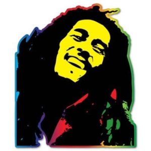 Bob Marley – Band Sticker | Custom Made In the USA | Fast Shipping