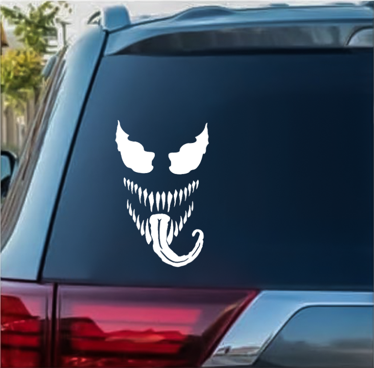 Venom Window Decal Sticker A2 | Custom Made In the USA | Fast Shipping