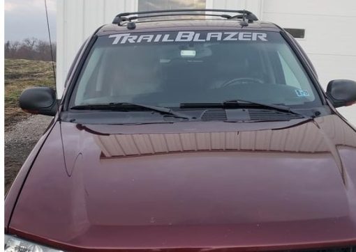 Chevy Chevrolet trailblazer Windshield Banner Decal Sticker: | Custom ...