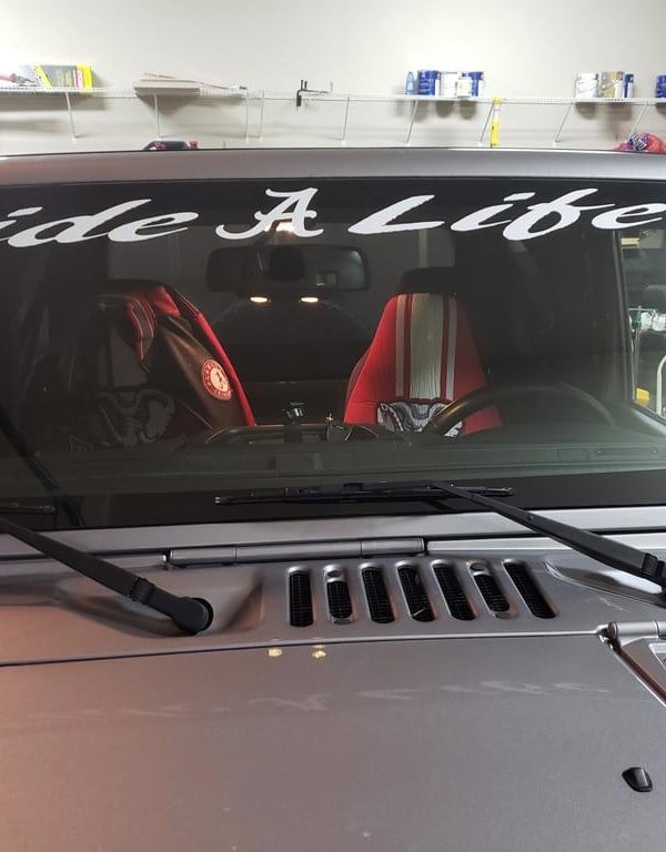 Tide Life Alabama crimson Tide Windshield Banner Decal Sticker ...