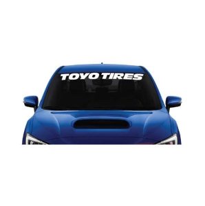 Toyo Tires Windshield Banner Decal Sticker | Custom Made In the USA ...