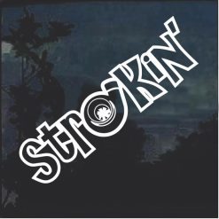 Strokin Powerstroke Turbo Truck Decal Sticker