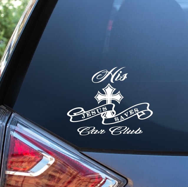 his cc | Custom Sticker Shop