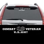 Thin Blue Line Rear – Windshield Banner Decal Sticker | MADE IN USA