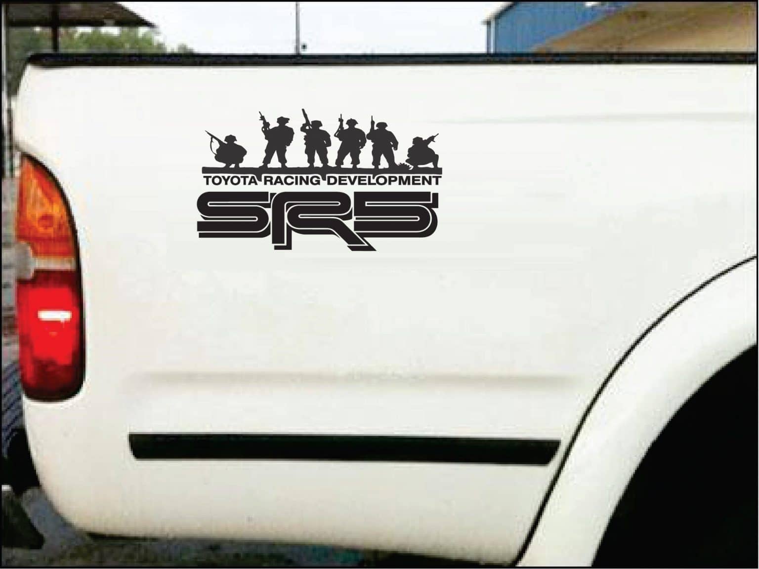 Toyota Sr5 Bedside Soldier Decal Stickers | Custom Made In the USA ...