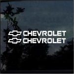 Chevy Bowtie Set Of 2 Truck Chevy Window Decal Sticker | Custom Made In ...