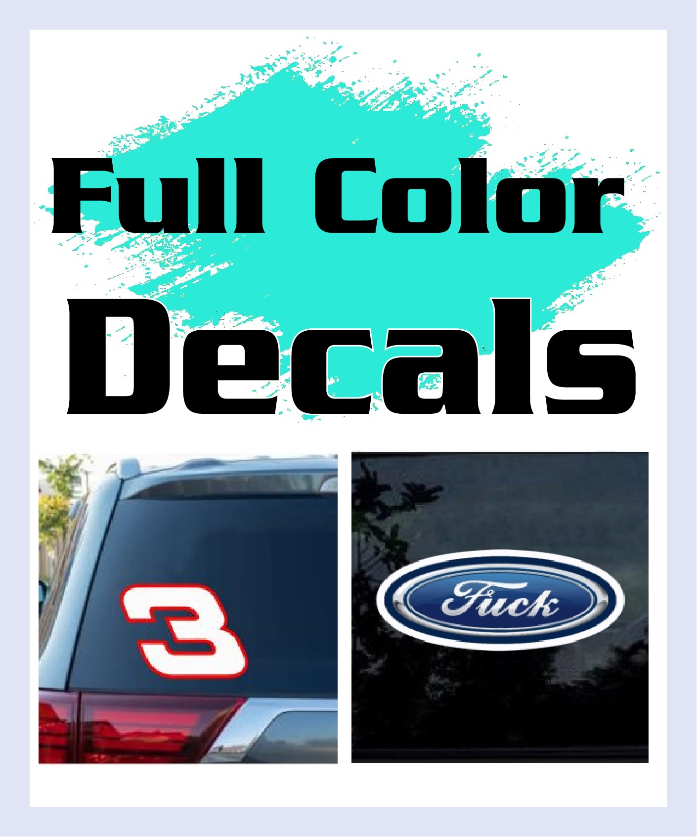 Custom Sticker Shop – Vinyl Window Decals, Truck Graphics, Jeep ...