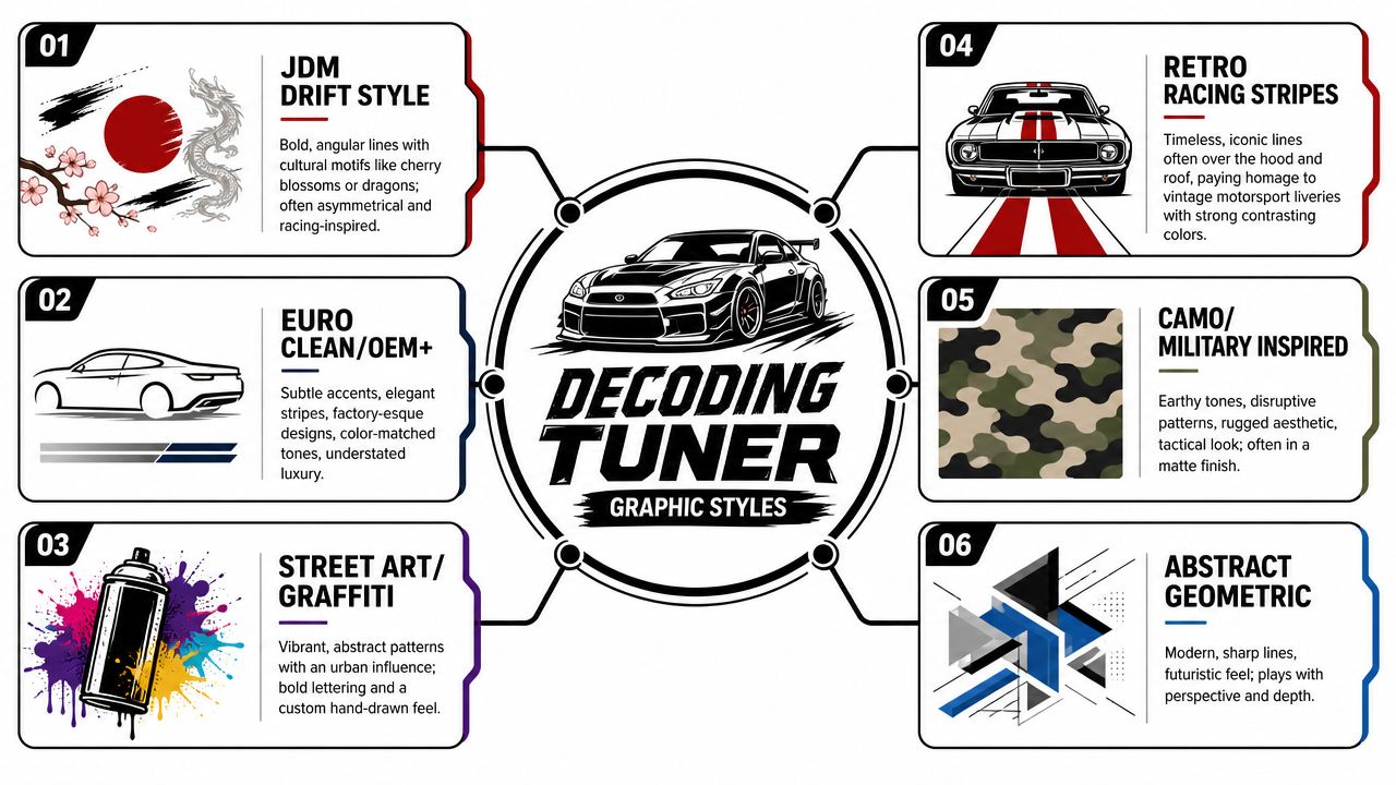 Tuner Car Vinyl Graphics: A Complete Design Guide for 2026 | Custom ...